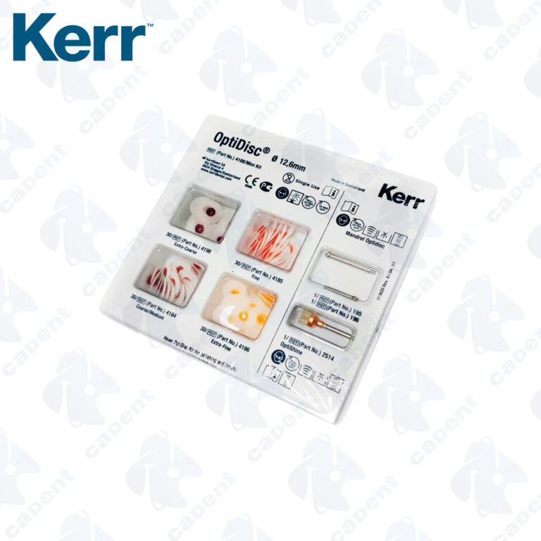 KIT DISCOS DE PULIDO COMPOSITE 120 UNIDADES OPTIDISC KERR - Cadent